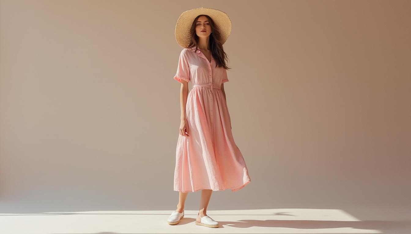 Chic & Fraîche 🌞: Le Look Féminin Parfait pour la Canicule ️